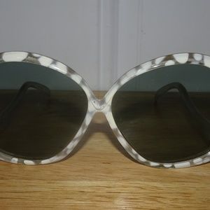Unknown | Accessories | Vtg Retro Oversize Korea Spotted Frame ...